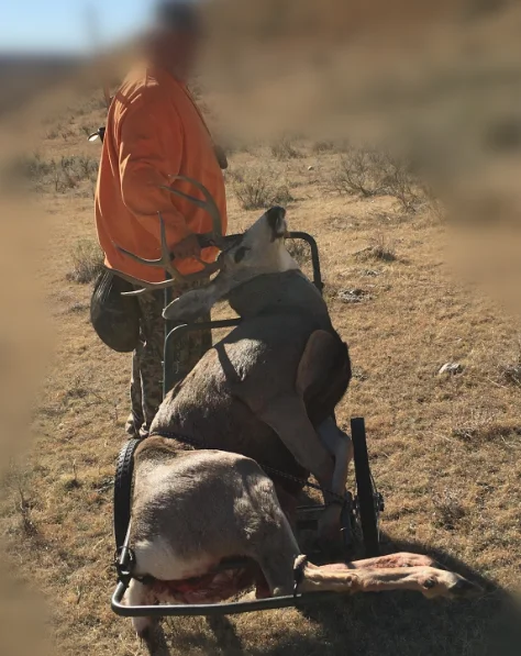 INNOPOWER Hunting Game Hauler Cart - Lightweight & Durable
