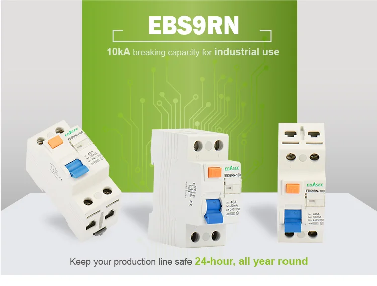 Ce 60a Rccb Type B 2p 6ma Residual Current Circuit Breaker - Buy ...