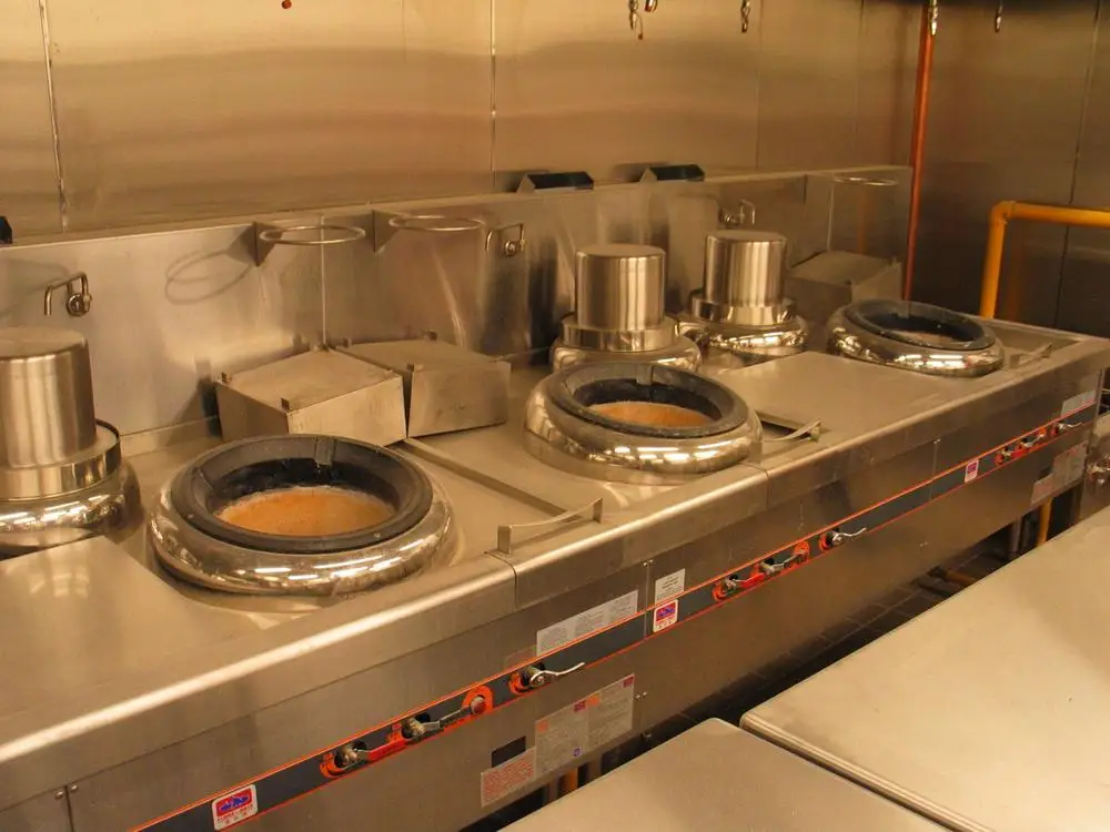 Chinese Restaurant Kitchen Project Design With Commercial Kitchen ...