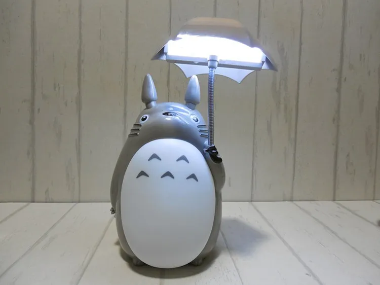 Creative Cartoon Totoro Decoration Table Lamp Usb Rechargeable Led ...