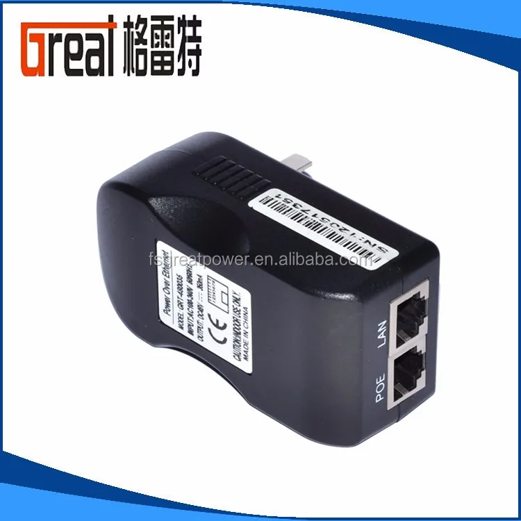Poe Power Module 24v Poe Injector Power Supply Grt-poe15 Poe Adapters ...