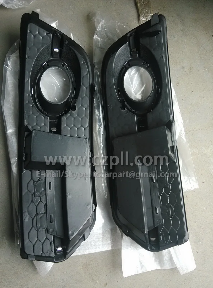 Fog Lamp Frame / Air Vent / Bumper Grille For Audi Q5 2009 - 2012 8r0 ...