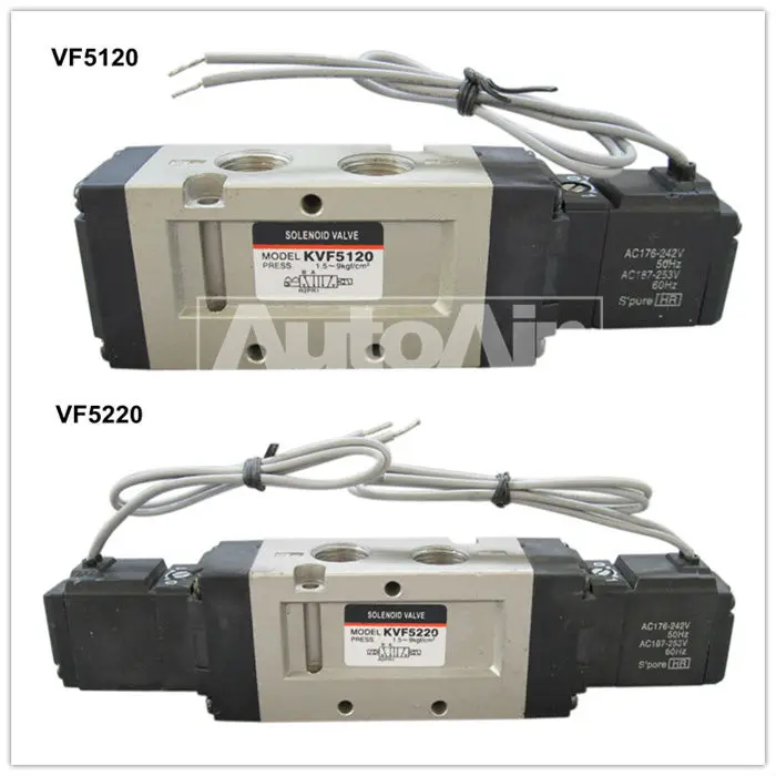 Smc Type Vf5220 5/2 Way 12v Solenoid Valve Coil - Buy Solenoid Valves ...