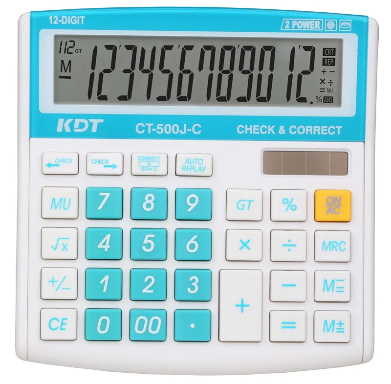 Electronic Big Keys Calculator,112 Steps Check Correct Calculator - Buy ...
