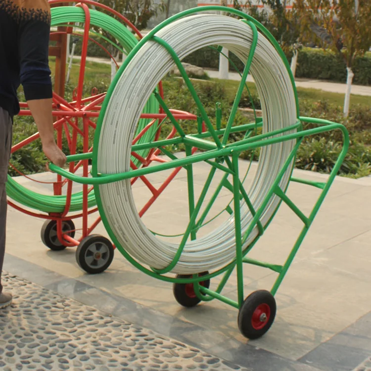 10mm 1000ft Frp Duct Rodders Trace Telecom Push Rod 8mm Duct Rodders ...