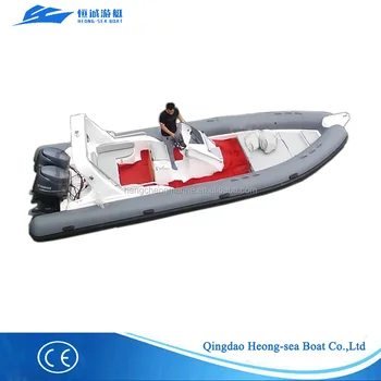 Rigid Hull Inflatable Boat(rhib) Fiberglass Inflatable Boat - Buy Semi ...