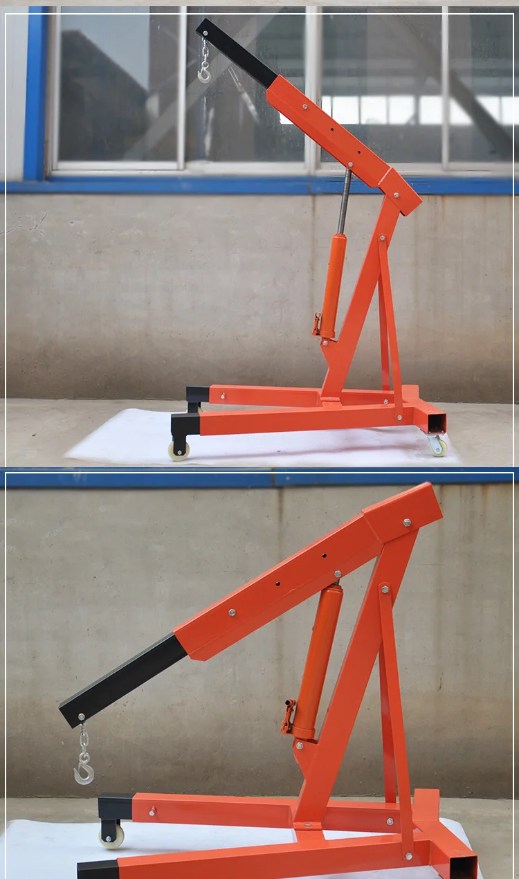 Mini Portable Hydraulic Engine Hoist & Lift Crane - 2T/3T OEM/ODM