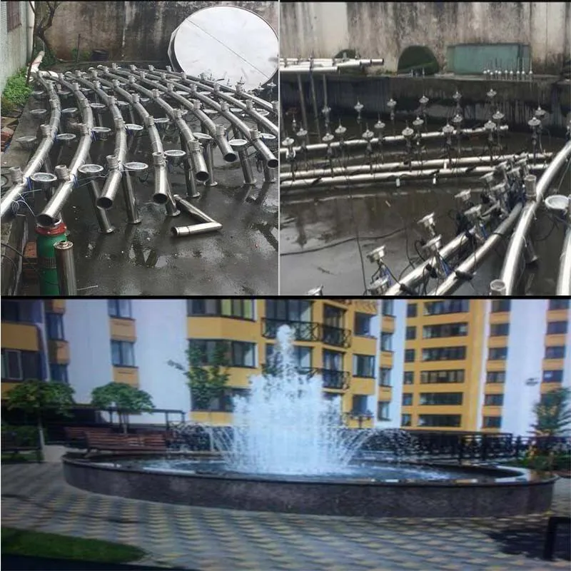 High Jumping Fountain Jet Nozzle Outdoor Dancing Music Water Fountain ...