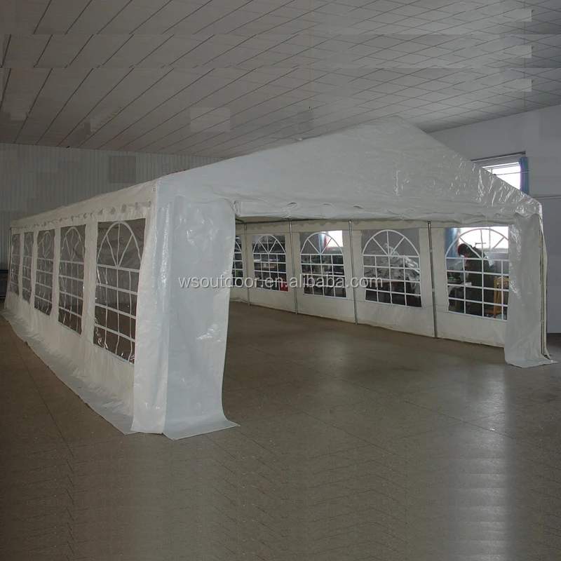Large White Party Tent Gazebo Canopy Commercial Fair Shelter Car ...