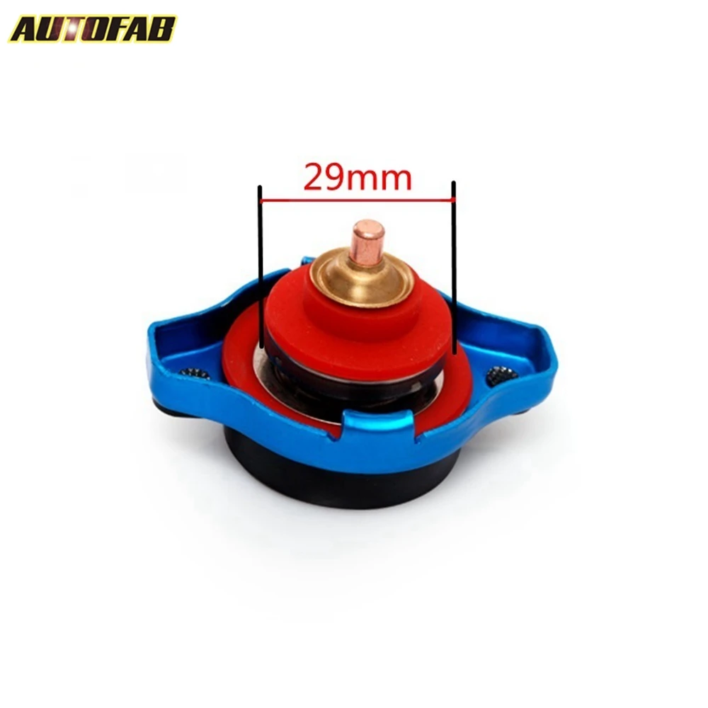 D1 Spec Racing Thermo Radiator Cap Cover + Water Temp Gauge (0.9 Bar/1 ...