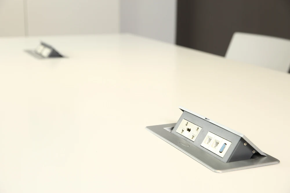 New Modern Office Furniture Conference Table Power Outlet - Buy ...