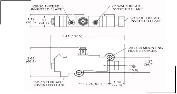 Manufacturer Oem Brake Proportioning Combination Valves Pv2 - Buy ...