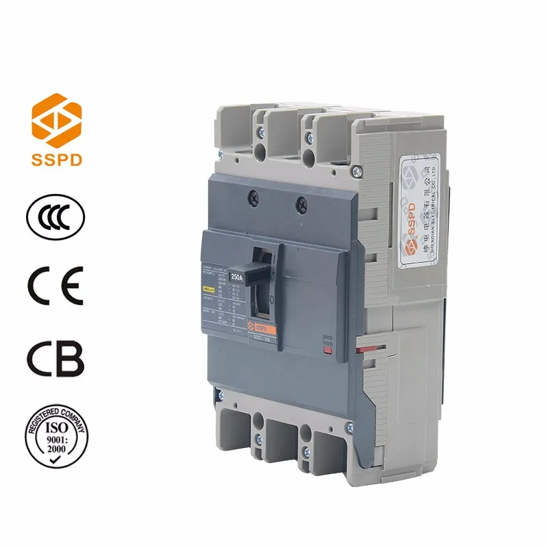 Safety Switch Single Phase Mccb Motor Protection Circuit Breaker - Buy ...