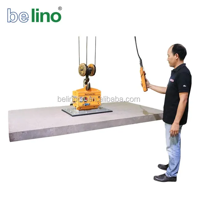 380kgs Battery Stone Block Brick Glass Vacuum Suction Lifter