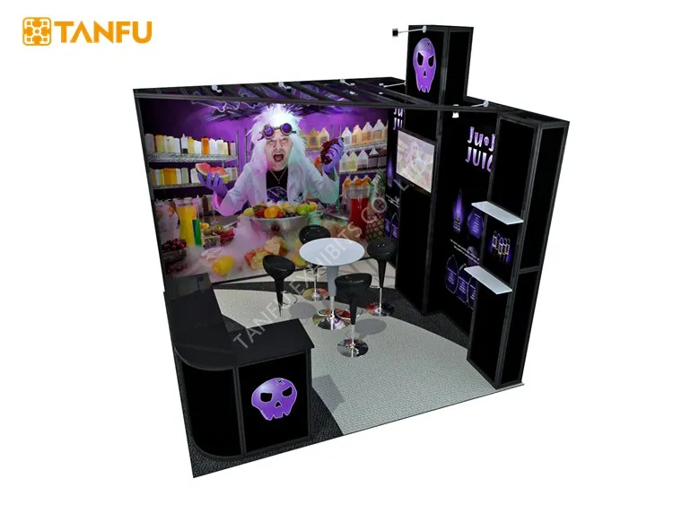TANFU Corner Exhibition Trade Show Booth - Customizable