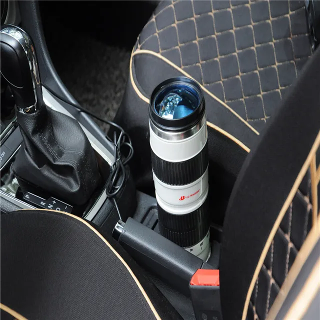 High Quality Camera Lens Coffee Mug Stainless Steel Self Stirring Cup ...