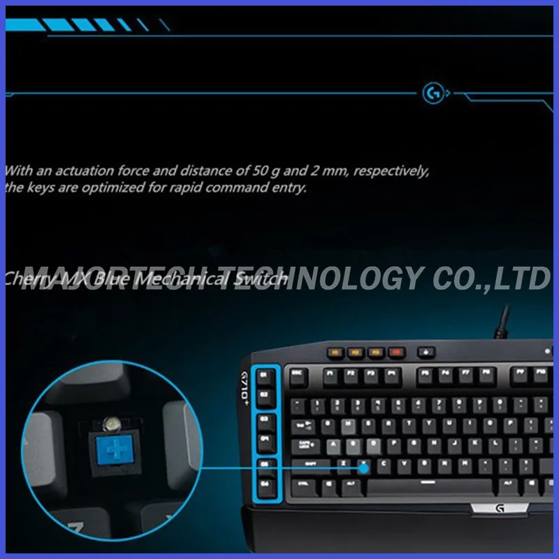 Logitech G710+ Mechanical Keyboard - Perfect for Gaming