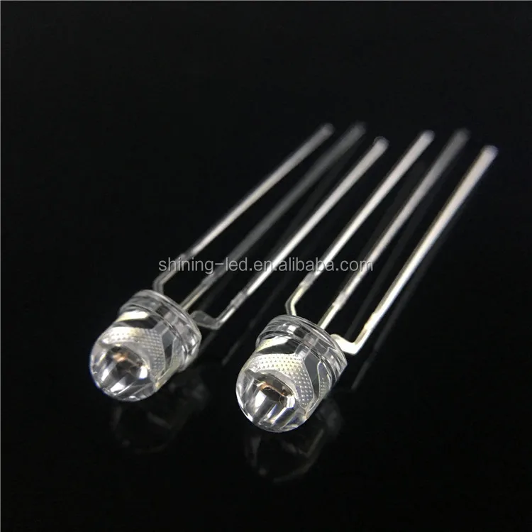 Through Hole Package Type F3 Dip Round 3mm Led Diode Red Green Bi-color ...