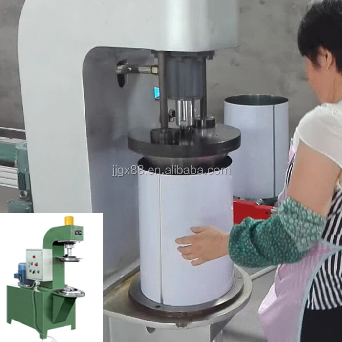 Hydraulic Pre-curling &flanging Machinery For Tin Can Making - Buy Pre ...