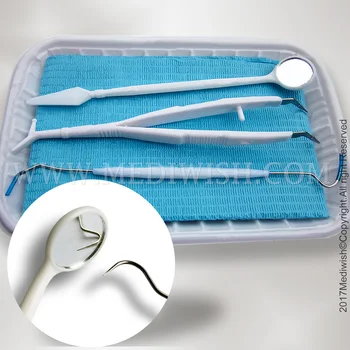 Daily Disposable Dental Examination Sterile Kit 5 In 1,Disposable ...