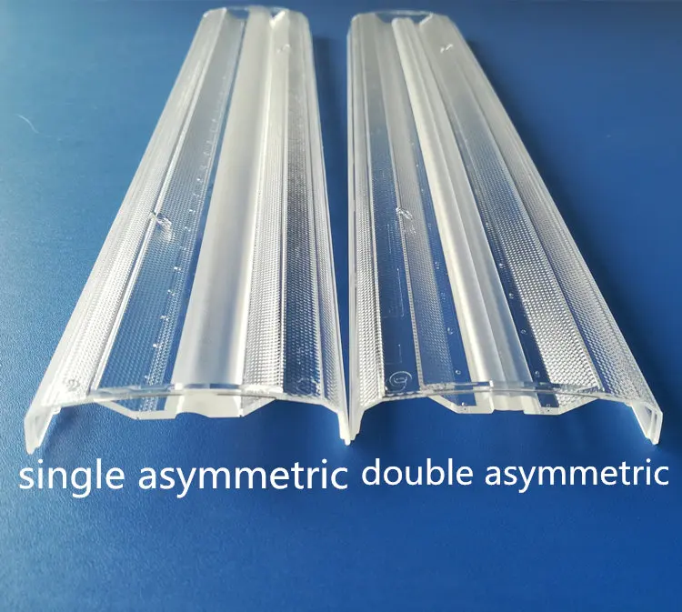 Linear Light Double Asymmetric Led Lens For Smd Led - Buy Asymmetric ...