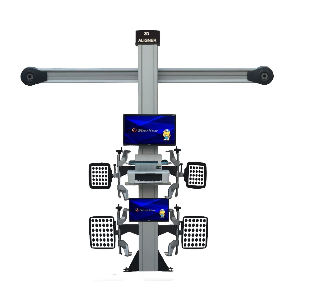 Small 3d Wheel Alignment /bus Wheel Alignment And Wheel Balancing/ 3d ...