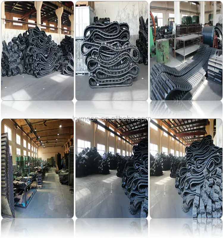 Rubber Track For Excavator,Engineering Rubber Track,Construction Rubber ...
