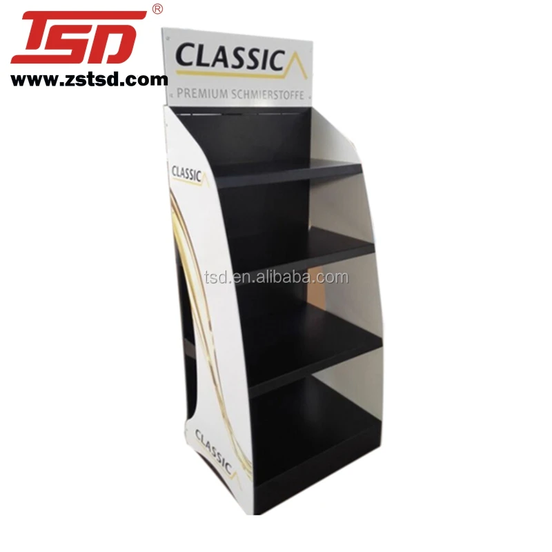 Custom 4s Car Shop Auto Motor Engine Oil Display Rack