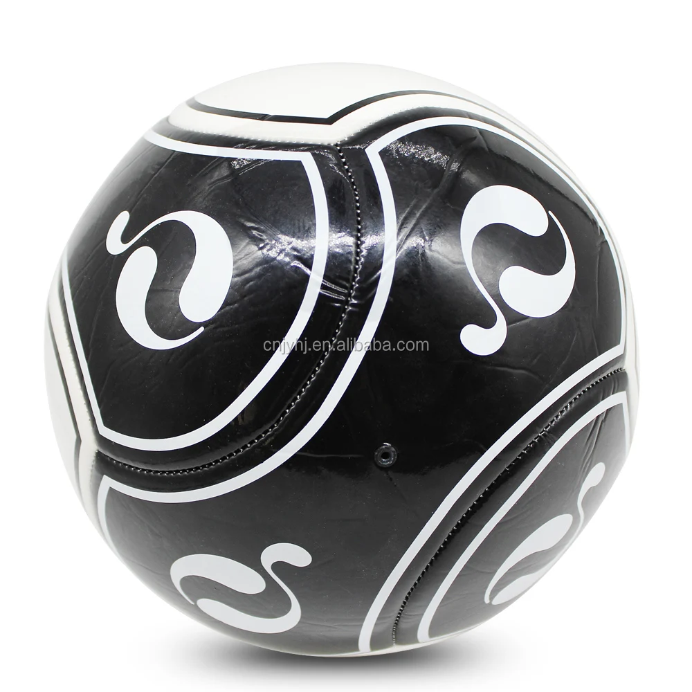 Factory Sale 6 Panels Machine Stitched Soccer Ball Football Ball Size 5 ...