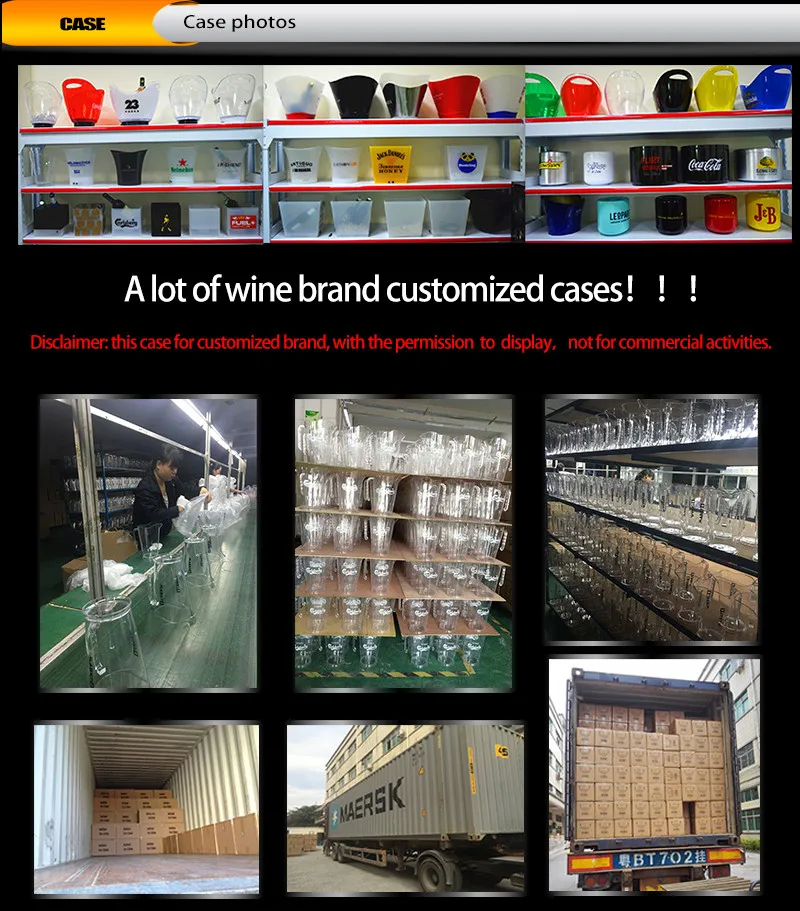 Led Flashing Clear Ps Plastic Beer Pitcher 1.5 Liters Water Jug - Buy ...