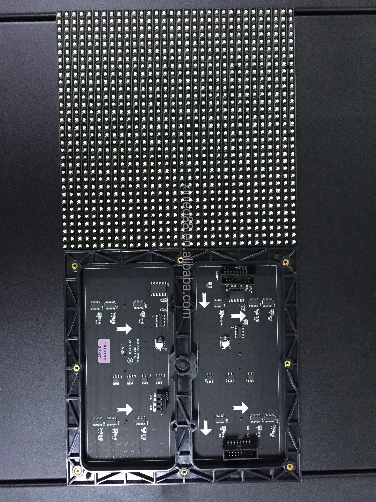 192x192mm 32x32 Pixels 1/16 Scan 3in1 Smd Rgb Full Color P6 Led Module ...