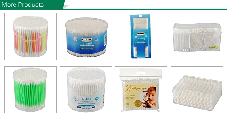 High Quality Plastic Stick Cotton Buds Q Tips Plastic Cotton Swabs ...