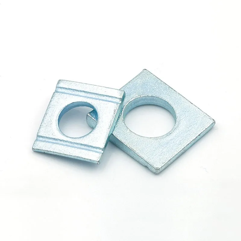 DIN434 Square Taper Washer GB852 - Bevel & Plain Options