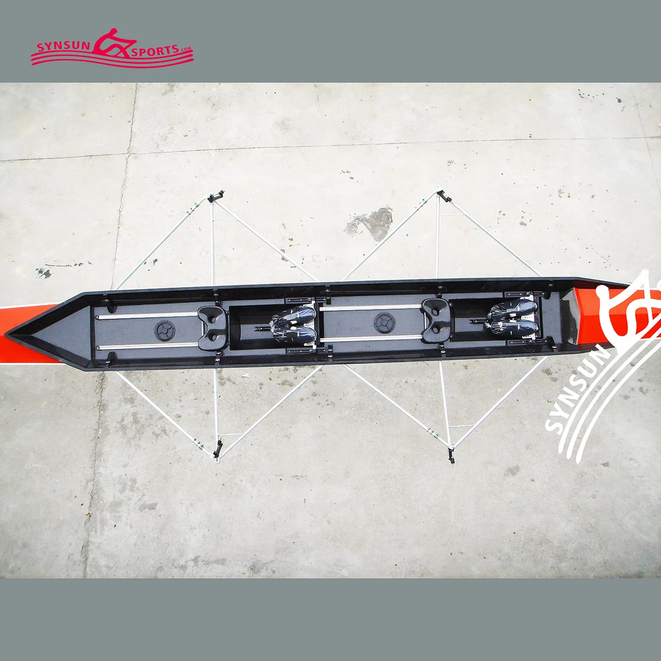 Double Scull with Euro Rigger - SYNSUN 2X Rowing Boat