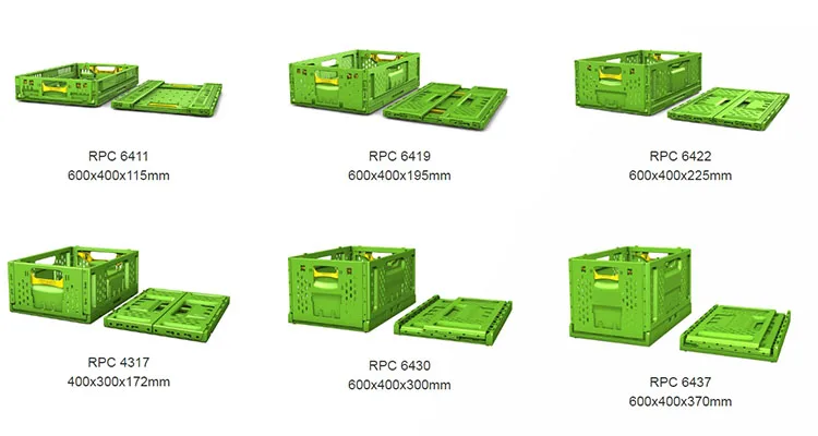 Rpc Small Returnable Container Plastic Tote Box Crates - Buy Returnable ...