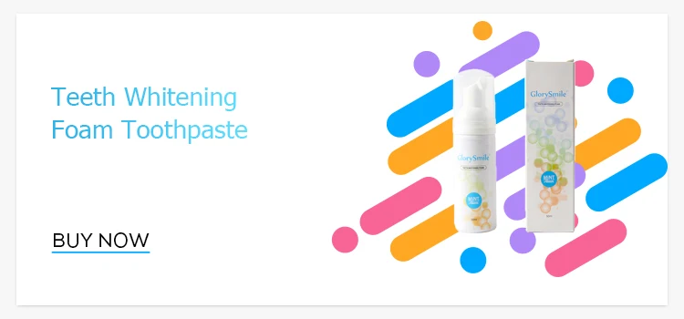 Glory Smile Daily Use Teeth Whitening Foam Toothpaste Bright White ...