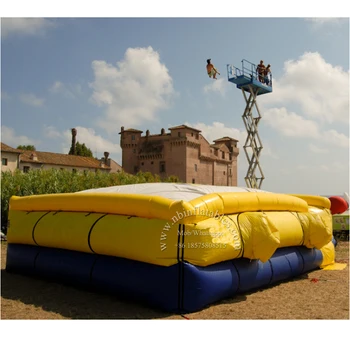 Freefall Inflatable Stunt Jump Air Bag,Inflatable High Jump Cushion ...