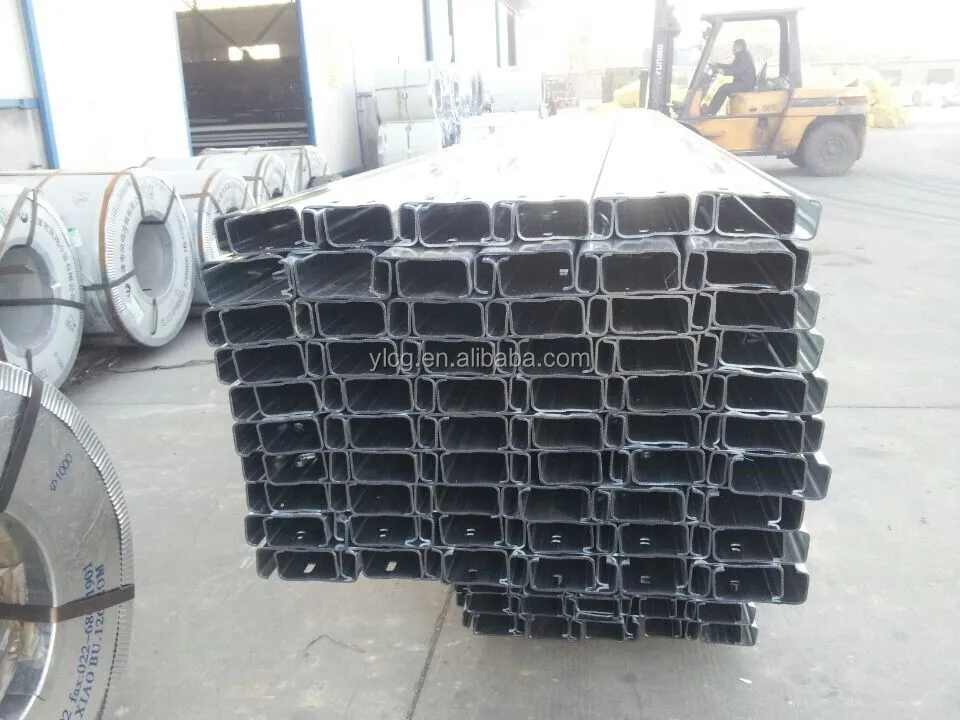 Cold Rolled Galvanized C Channel Steel Dimensions - Buy Cold Rolled ...