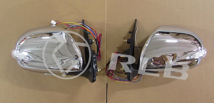 Hiace Chrome Side Mirror With Led,Good Price Quantum Side Mirror - Buy ...