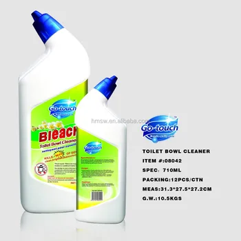 750ml Bleach Toilet Clean With Child Safety Cover - Buy Toilet Bleach ...