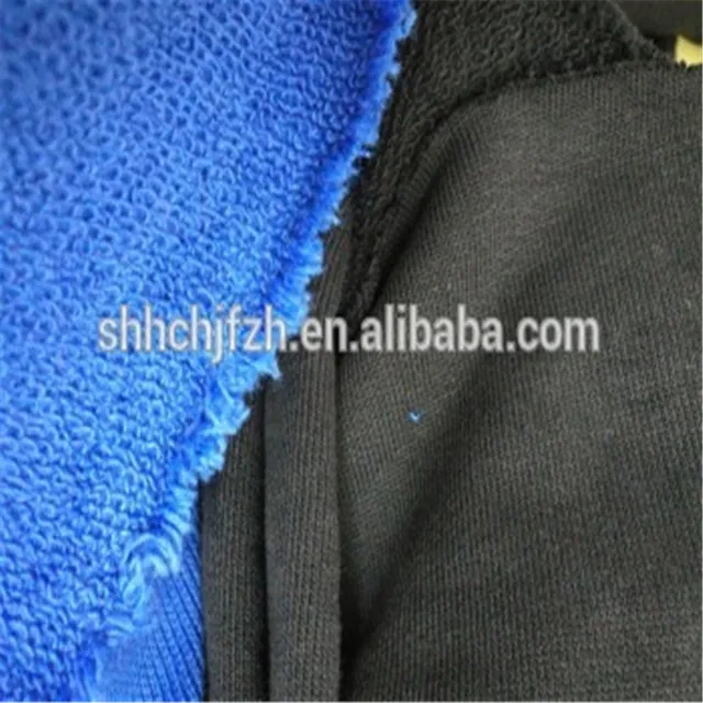Heavy 400 GSM Cotton French Terry Fabric - Custom Dyed, Soft & Eco ...