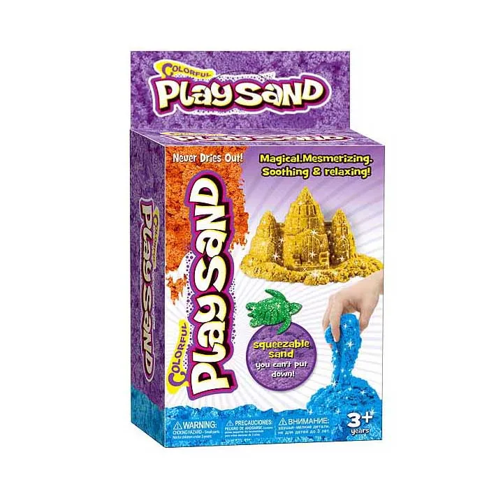 Plastic Accessory DIY Magic Sand Play Toys for Kids