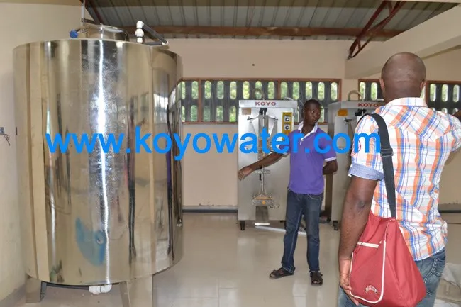 Koyo 6000l Complete Sachet Water Production Line With Reverse Osmosis ...