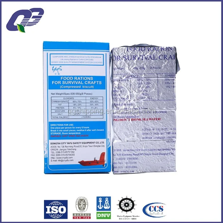 Emergency Food Rations 3 Years Survival Product For Lifeboat Liferaft ...
