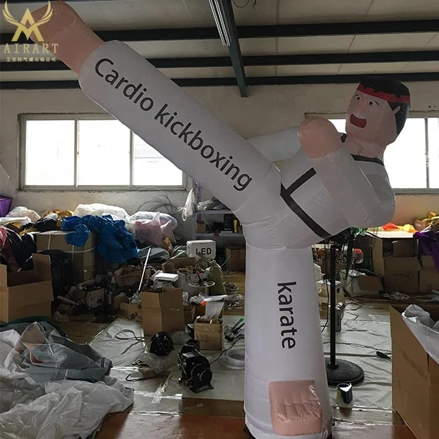 Custom Inflatable Karate Guy,Karate Boy Balloon,Advertising Inflatable ...