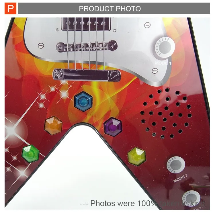 Electric Touch Musical Rock Guitar Toys For Kids - Buy Children Toy ...