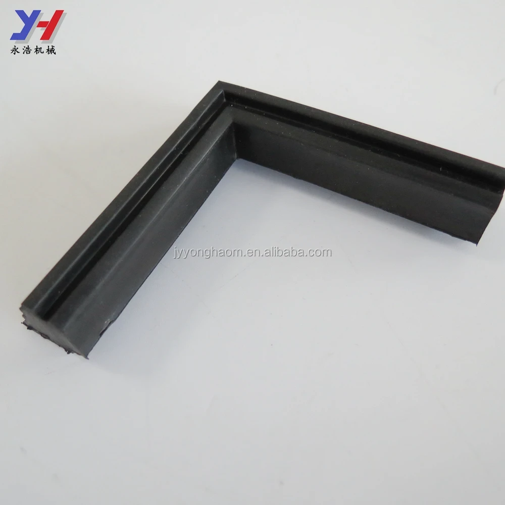 Custom Rubber Edge Strip For Glass Sharp Metal Protection - Buy Rubber ...
