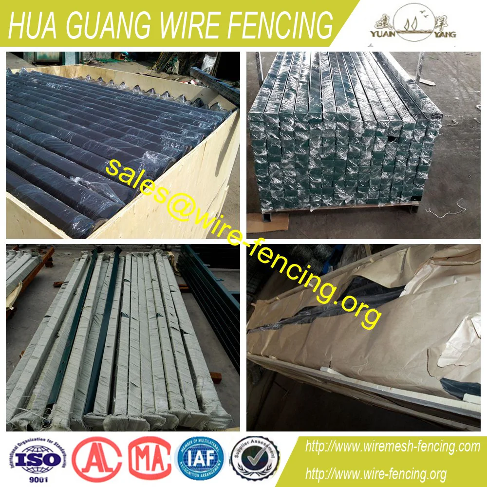 4x4 Galvanized Square Metal Fence Posts - Buy 4x4 Galvanized Square ...