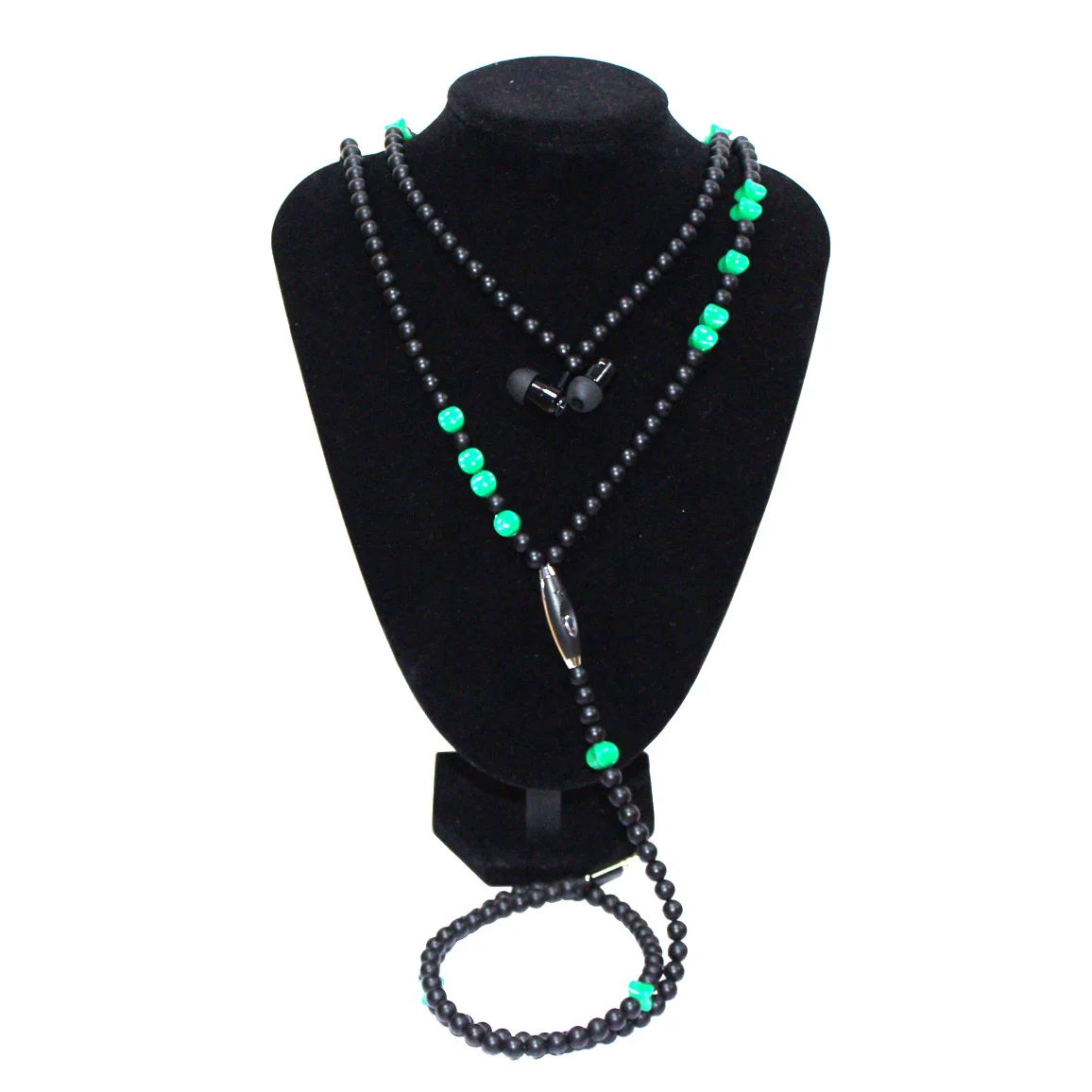 Trade Assurance Beaded Necklaces Headset Earphones With Necklace Design ...