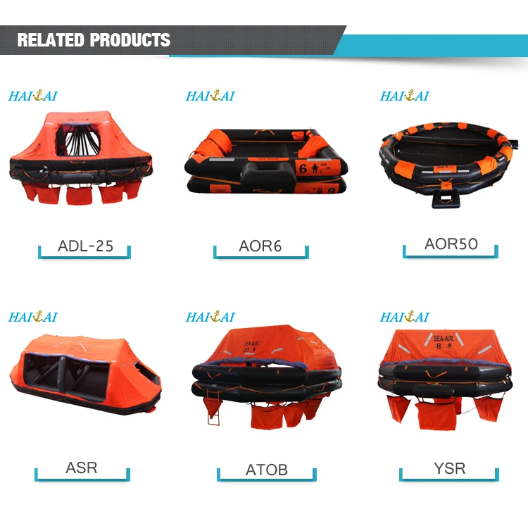 Adl 25 Person Rigid Type Viking Life Raft Inflatable Boat Raft - Buy 25 ...